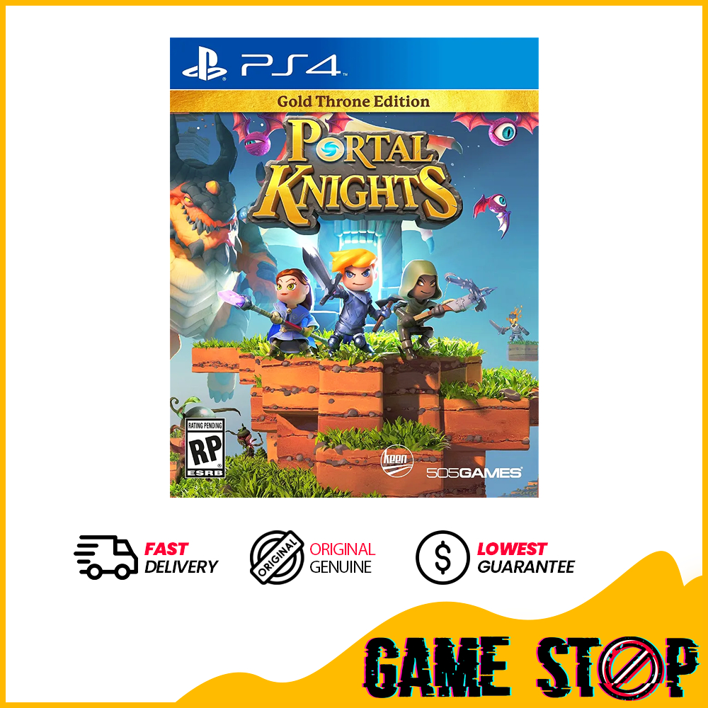 PS4 Portal Knights Gold Throne Edition English Version | Shopee Malaysia
