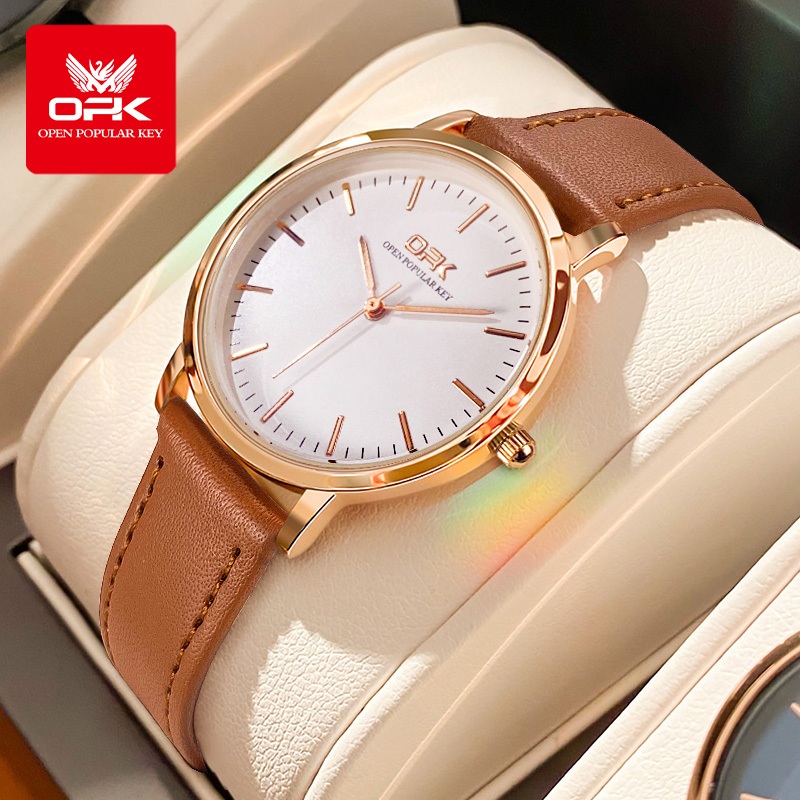 OPK Jam Tangan Perempuan Original 100% Wanita Watch Women Minimalist ...