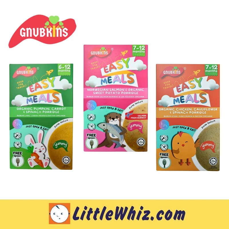 Gnubkins: Easy Meals - Baby Porridge (80g) | Shopee Malaysia