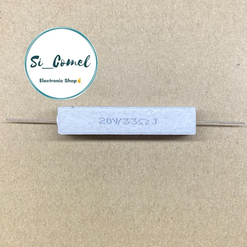 🇲🇾🔥READY STOCK🔥20W 33 Ohm 33R 33ΩJ 20W33RJ 20W 33Ohm 5% Vertical ...