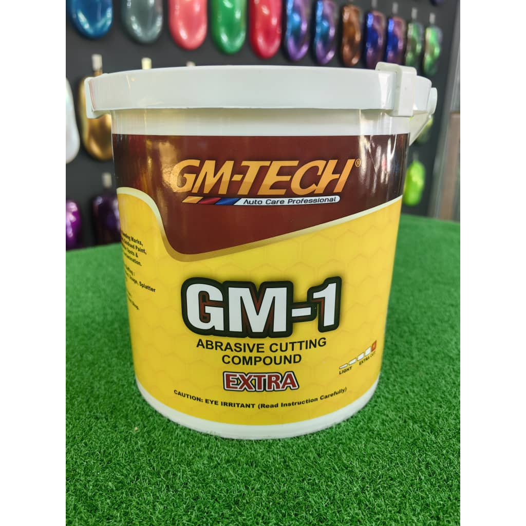 GM-TECH GM-1 New Super Cut Extra Abrasive Cutting Compound | Shopee ...