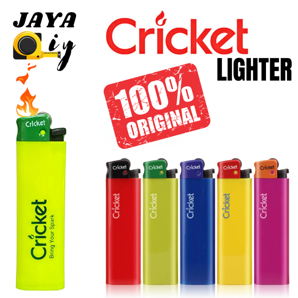 HIGH QUALITY Cricket lighter 1pc 100% original random colour pemetik ...