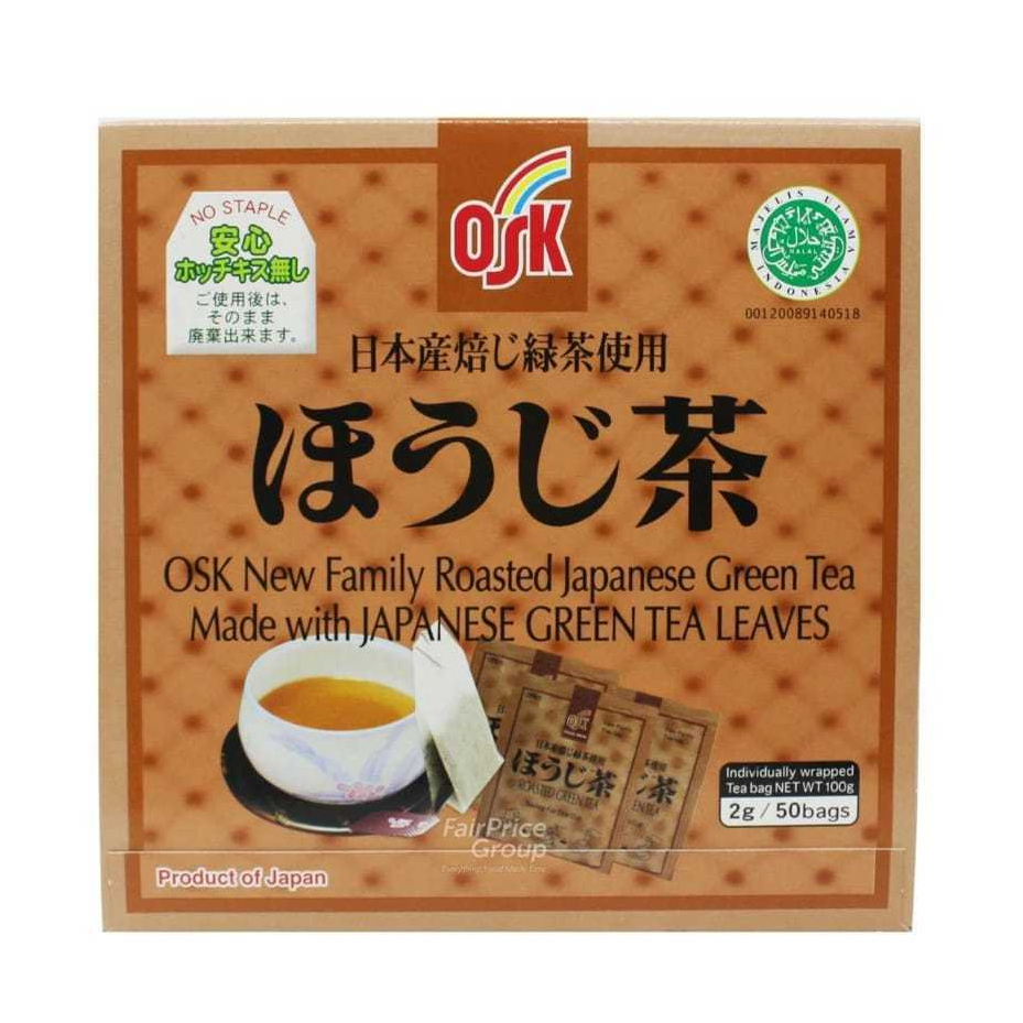 (Promotion!!) OSK Japanese Roasted Green Tea 50'sx2G | Shopee Malaysia
