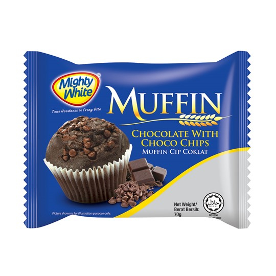 MIGHTY WHITE Muffin Cranberry Banana Walnut Chocolate With Choco Chips ...