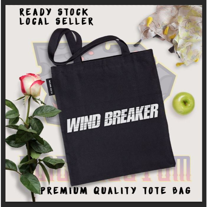 (Grab Yours Now) Canvas Black Premium Tote Bags featuring Anime Wind ...