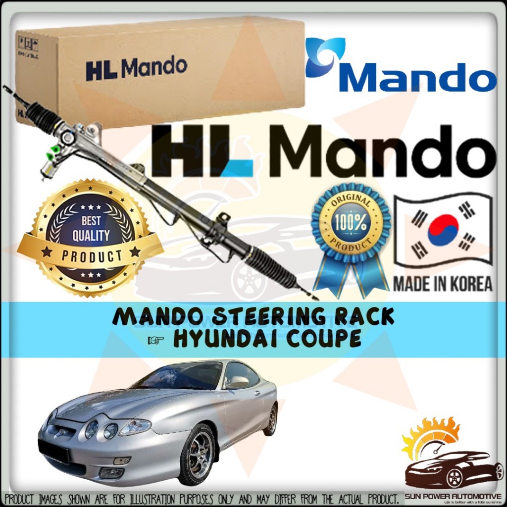 Hyundai Coupe 100% ORIGINAL HL MANDO Korea Power Steering Gear Rack ...