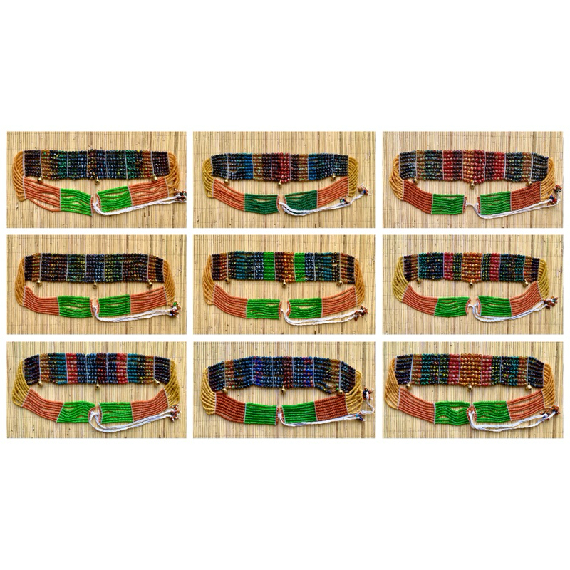 Tali Manik Batu Pinggang Bidayu (8Tali / 6Tali) 108cm Borneo Sarawak ...