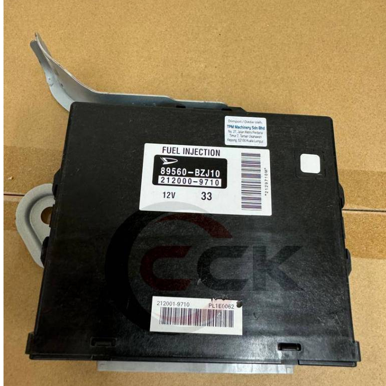 89560-BZJ10 PERODUA MYVI POWER LAGI BEST 1.5 CC ENGINE CONTROL ECU UNIT ...