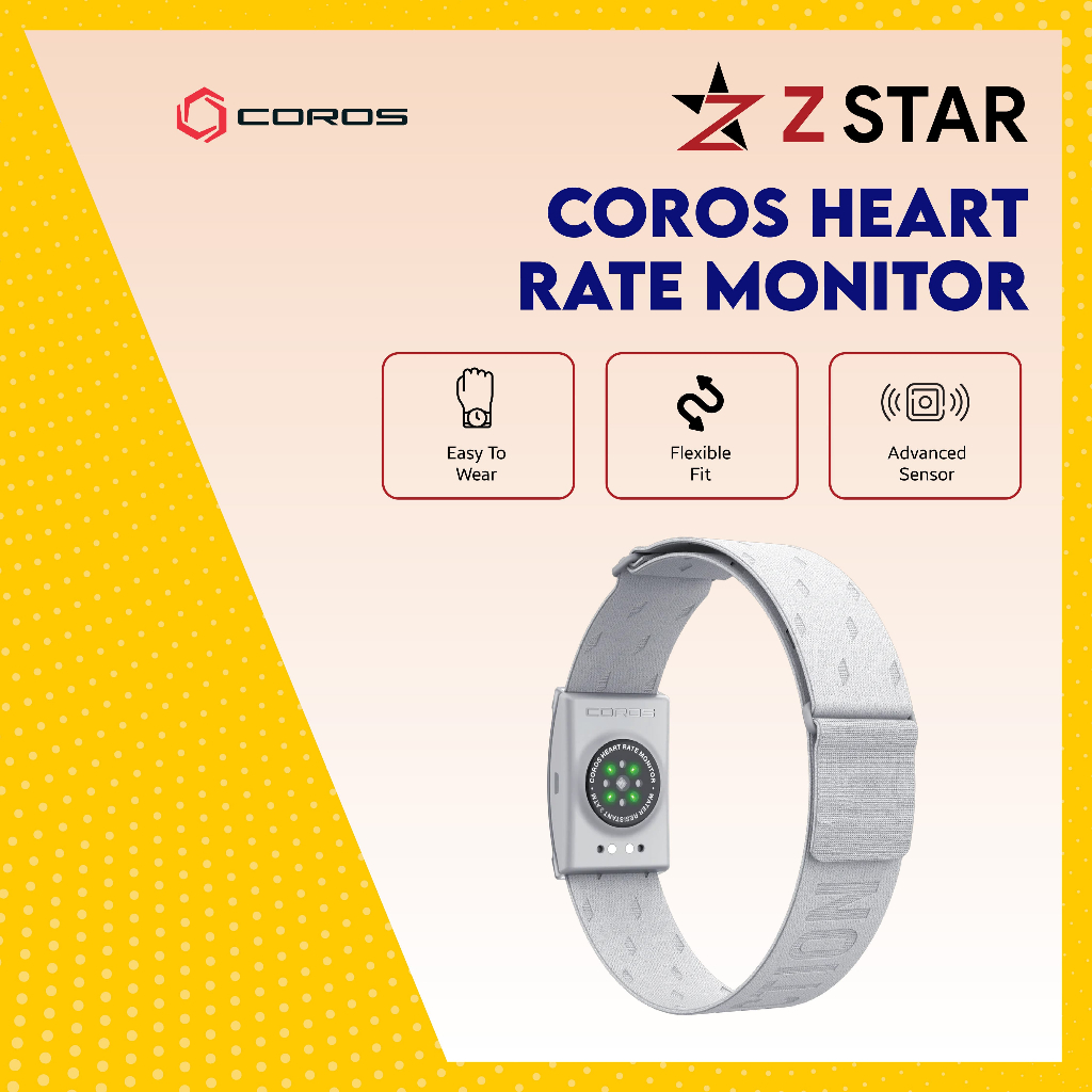 COROS Heart Rate Monitor 38 Hours Battery Life | Shopee Malaysia