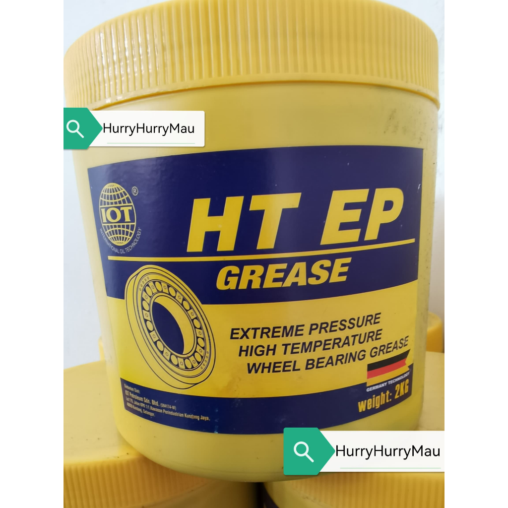 Wheel Bearing Grease (BLUE) 2KG HT-High Temperature EP-Extreme Pressure ...