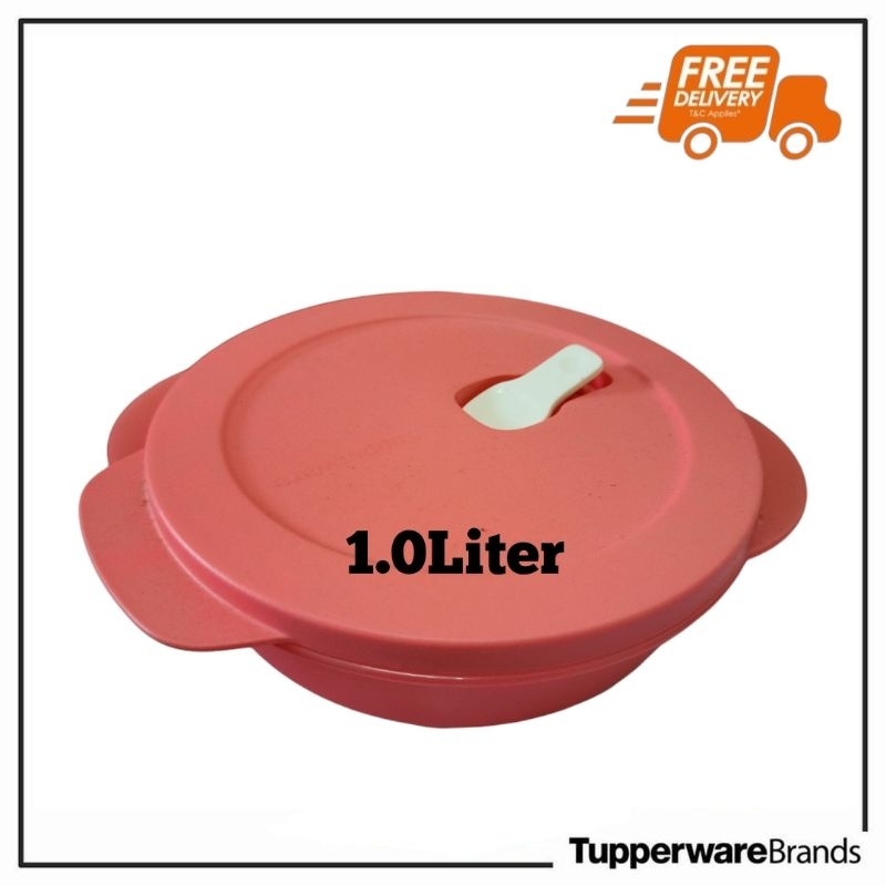 🔥READY STOCK🔥Tupperware CrystalWave Round (1) 1.0Liter | Shopee Malaysia