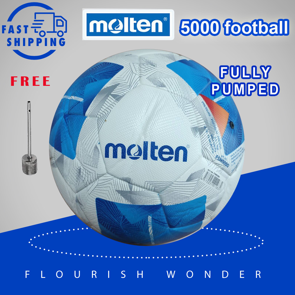 Molten 5000 Japan De Futbol Size 5 Textured TPU Leather Soccer Ball ...