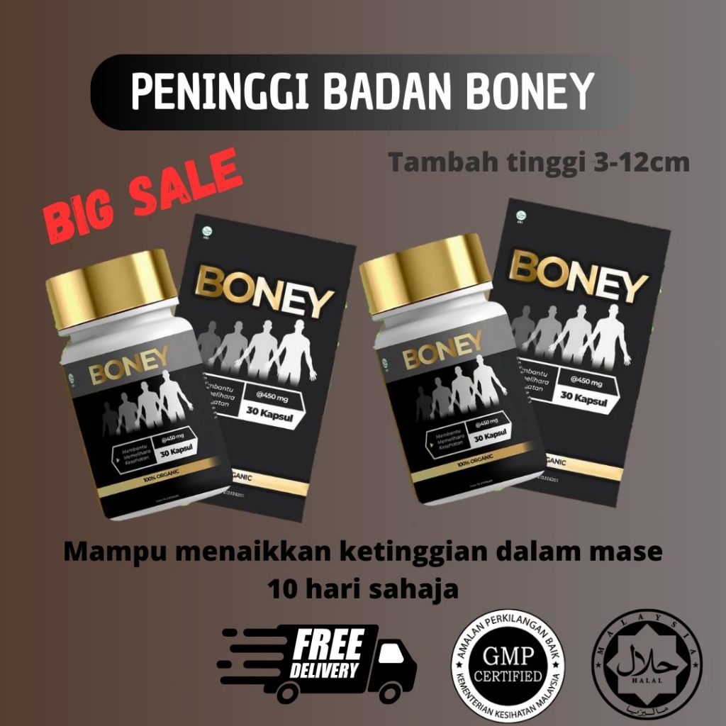 BONEY CAPSULE UBAT TINGGI BADAN Supplement Ubat Tinggi Halal Dan Lulus ...