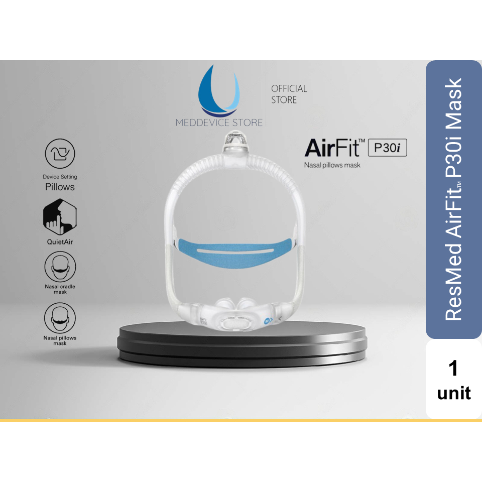 ResMed AirFit™️ P30i Nasal Pilliow CPAP APAP Mask Standard l 1 unit ...