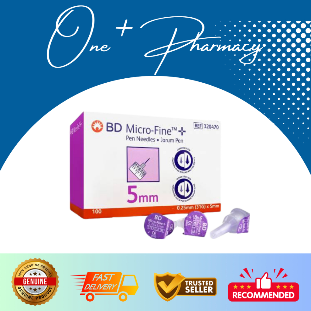 BD micro-fine NEEDLES 5MM 31G 50s/100s (No Box) | Shopee Malaysia