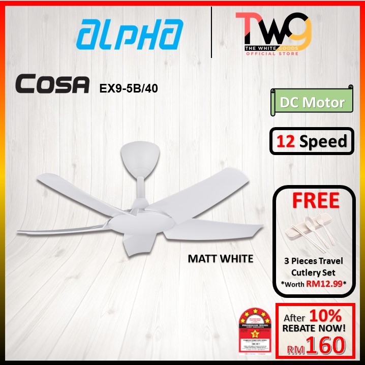 [With Gift] Alpha COSA Series CX10 (56"/40") 1 Speed / EX9 (56"/40") 12 ...