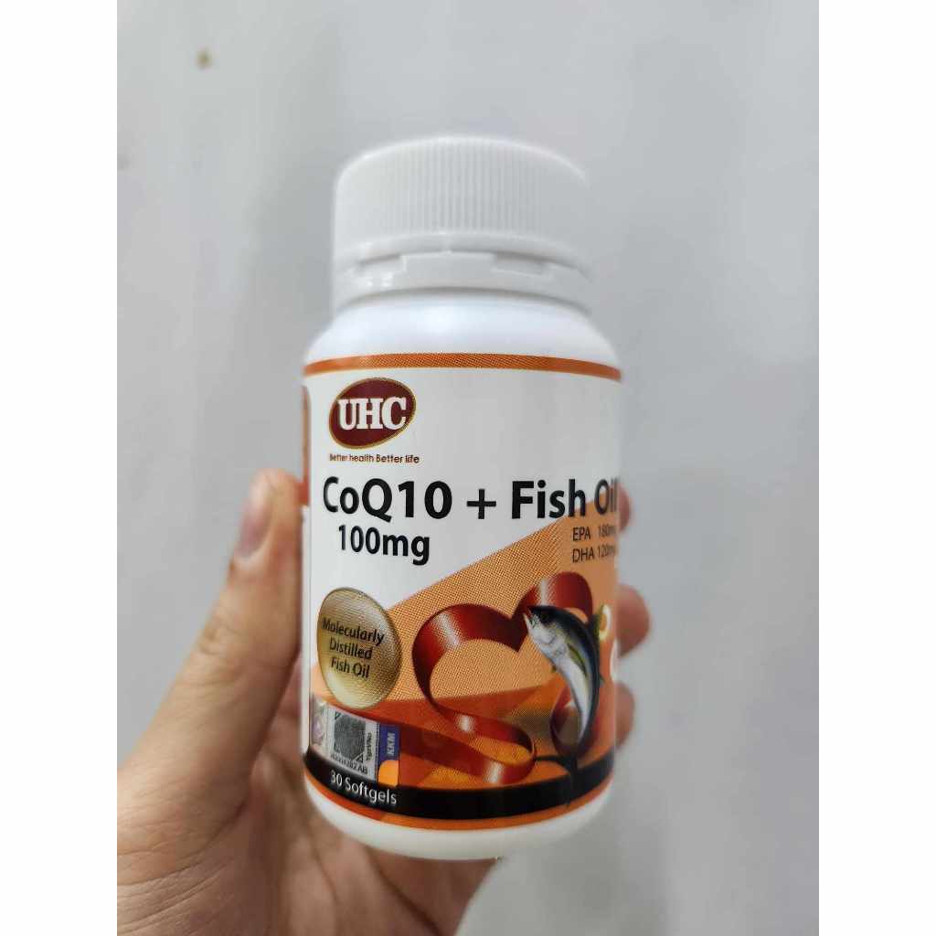 UHC COQ10 + OMEGA 3 (30 SOFTGEL) | Shopee Malaysia