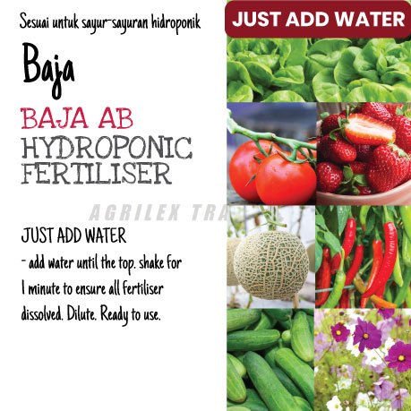 PROMO DAY Baja AB Hidroponik Untuk Semua Jenis Tanaman AB Fertiliser ...