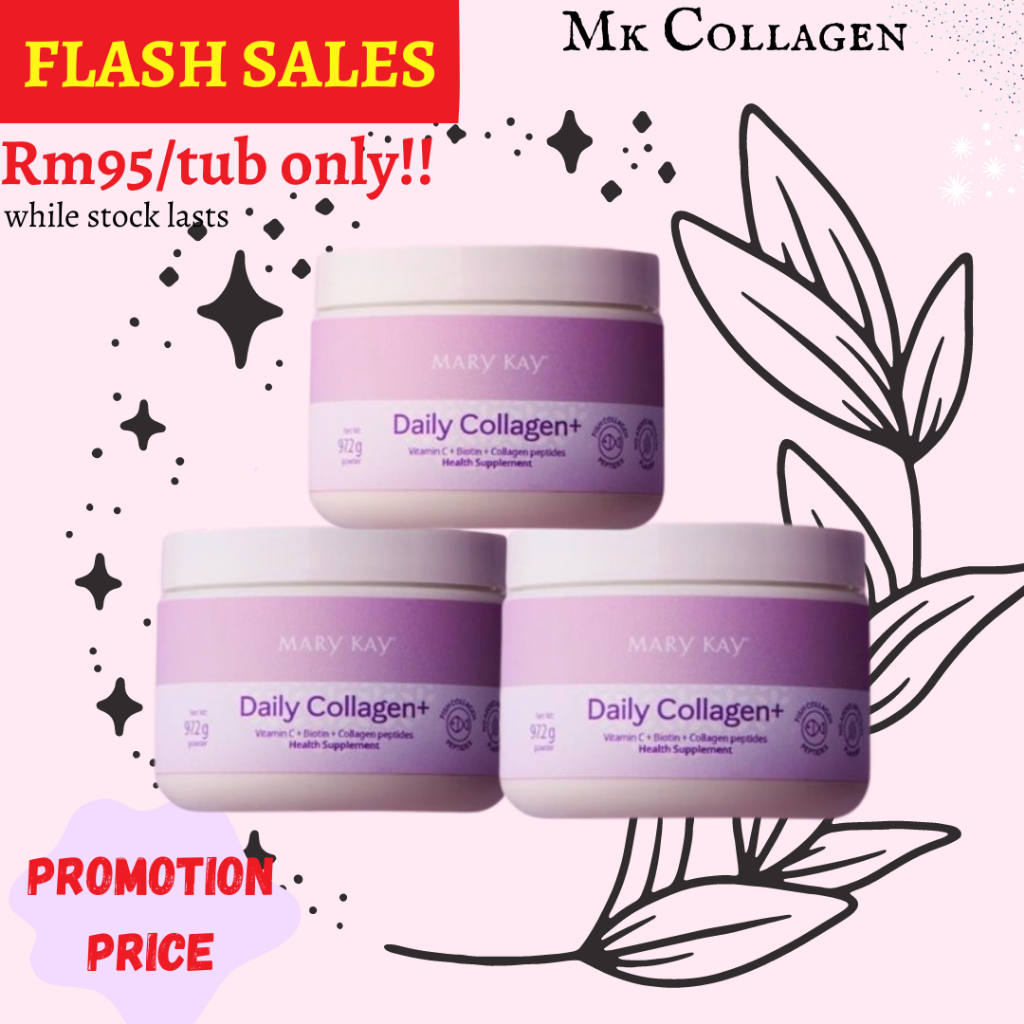 Serum MK Daily Collagen Powder 1 For Rm95 Readystock | Shopee Malaysia