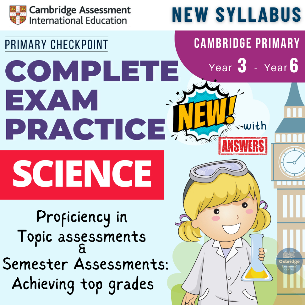 18P Latest Cambridge Primary Science Complete Exam Practice + Answer ...