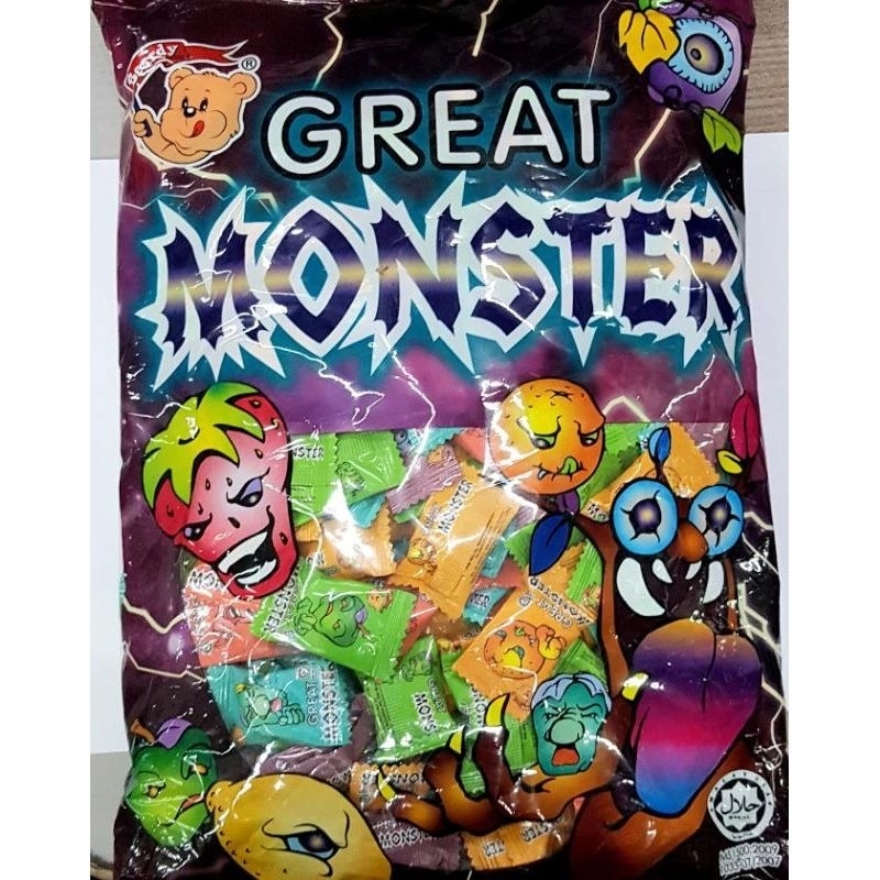 Gula gula great MONSTER campuran 50pcs/100pcs | Shopee Malaysia