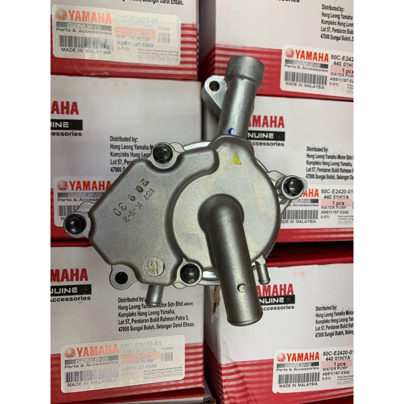 YAMAHA 💯 ORIGINAL LC135 FZ150 Y15ZR WATER PUMP ASSY 50C-E2420-01 2PV ...