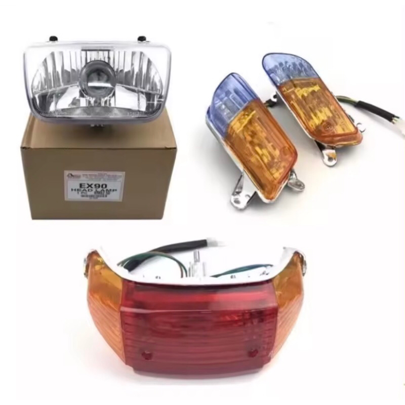 DEMAK EX90 FRONT SIGNAL ASSY HEAD LAMP ASSY TAIL LAMP ASSY | Shopee ...
