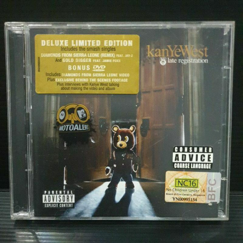 Kanye West - Late Registration (CD and DVD) | Shopee Malaysia