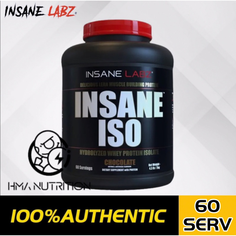 Insane Labz Insane ISO Whey (4.3LBS)Insane Labz Iso Whey,Whey Isolate ...