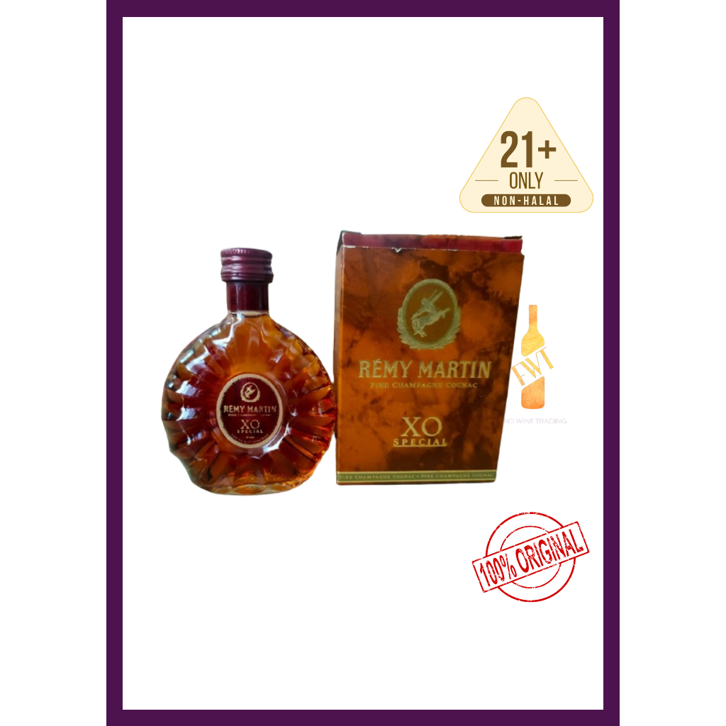 REMY MARTIN XO OLD PRESENTATION 40ABV 50ML GLASS BTL | Shopee Malaysia