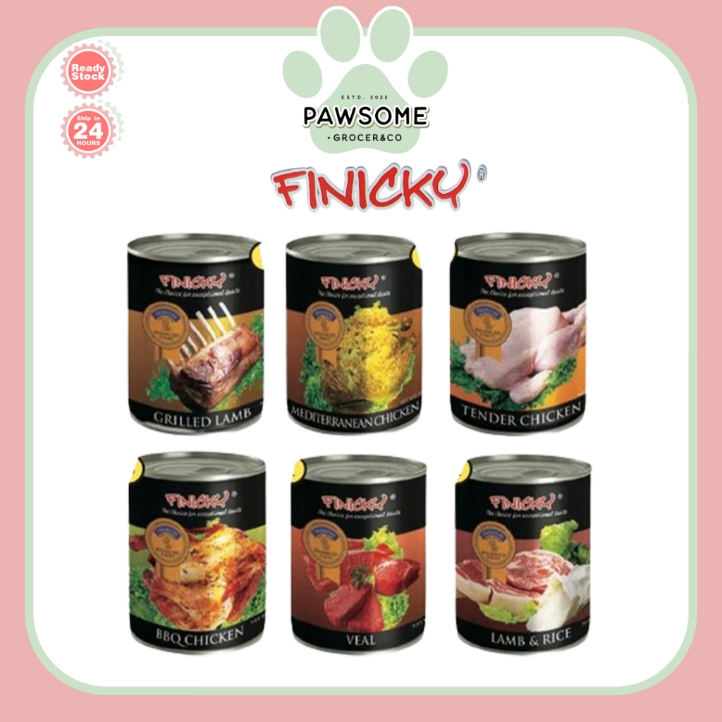 FINICKY Dog Canned Food/Dog Wet Food For Puppy/Dog 375G | Shopee Malaysia