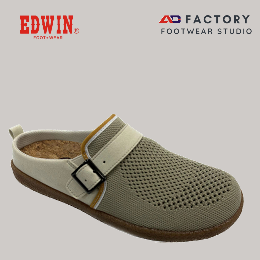 💥[New Arrival]💥Edwin E30395 Leather Men Formal Leather Shoe - KHAKI ...