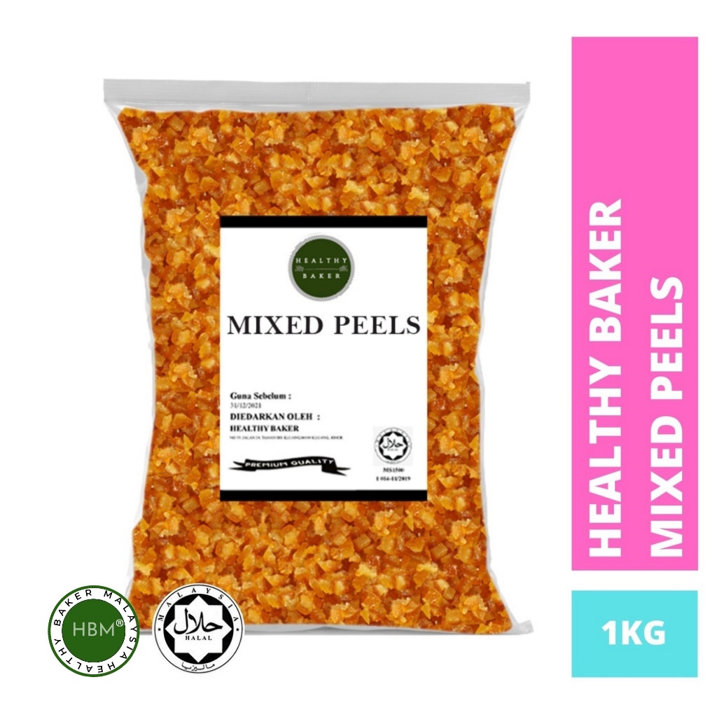 Mixed Peels / Mix Peel halal KULIT LIMAU / BAKING NEED / READY STOCK ...
