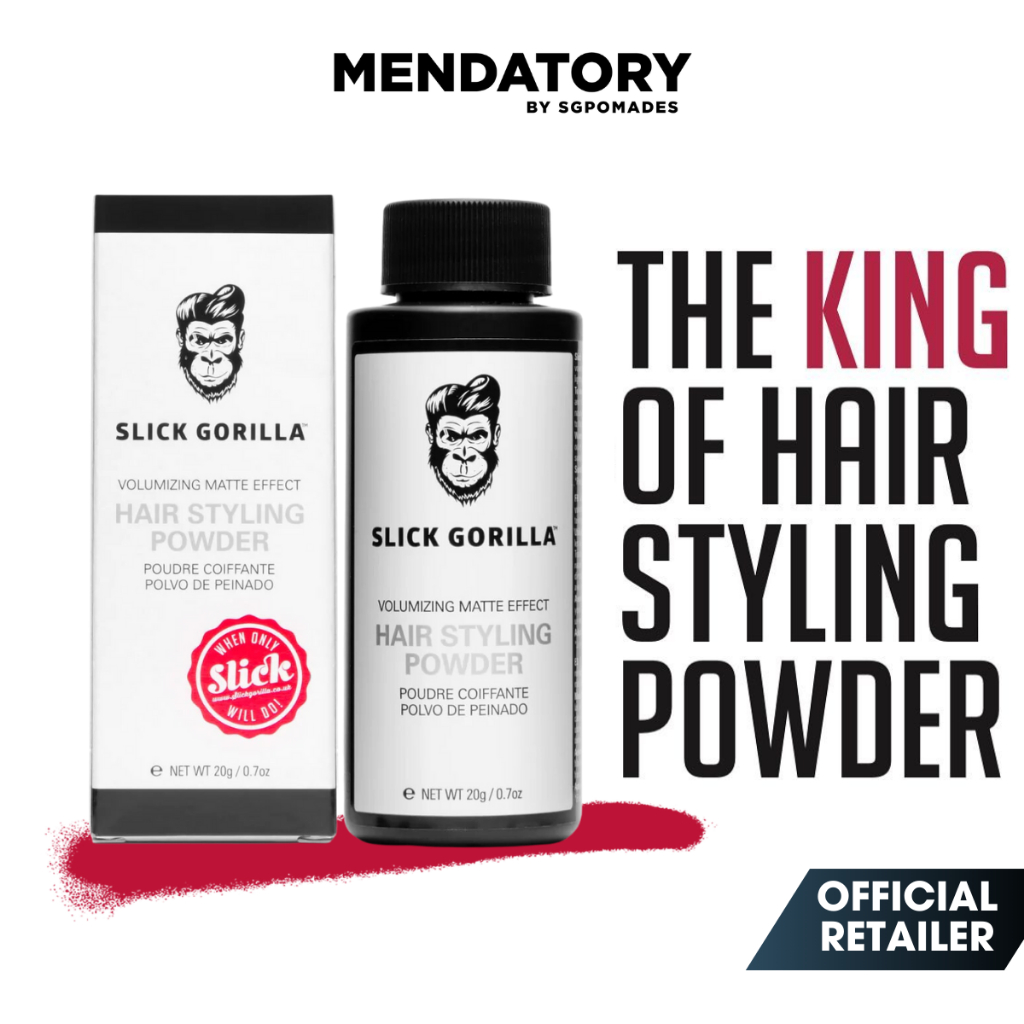 Slick Gorilla Hair Styling Powder | Shopee Malaysia