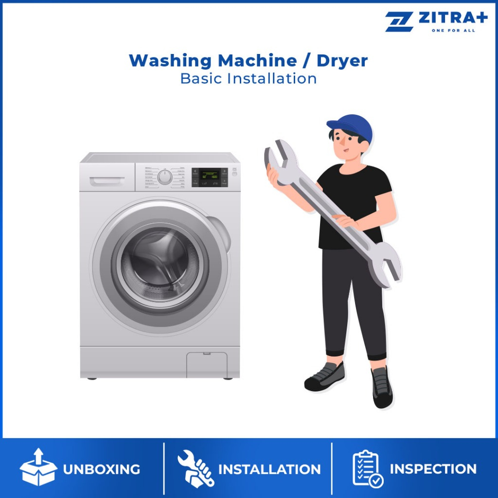 Front Load Washing Machine / Dryer Basic Installation| Unboxing ...