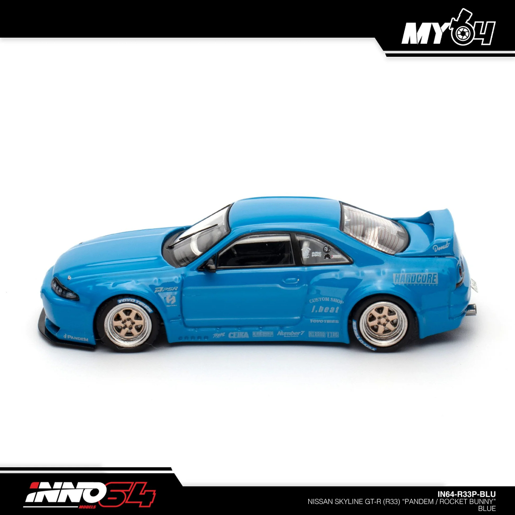 INNO64 SKYLINE R33 PANDEM ROCKET BUNNY | Shopee Malaysia