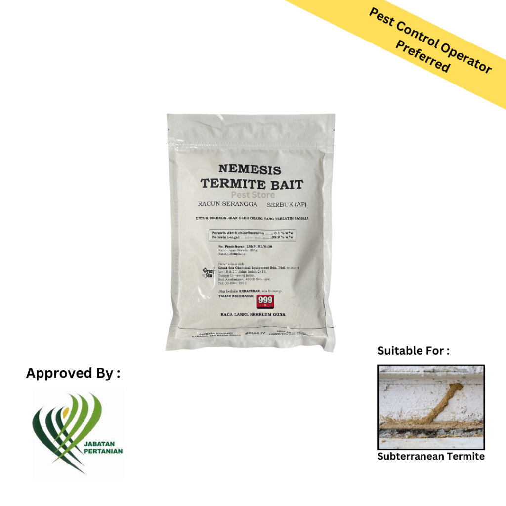 Nemesis Termite Bait (Class IV) [Pest Control Operator Preferred ...