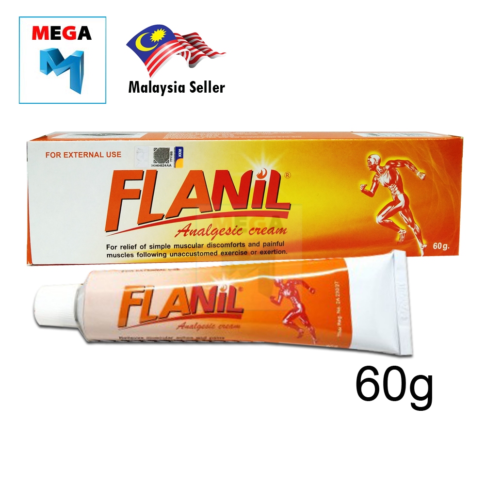 Flanil Analgesic Cream 60g (muscle and joint ) | Shopee Malaysia