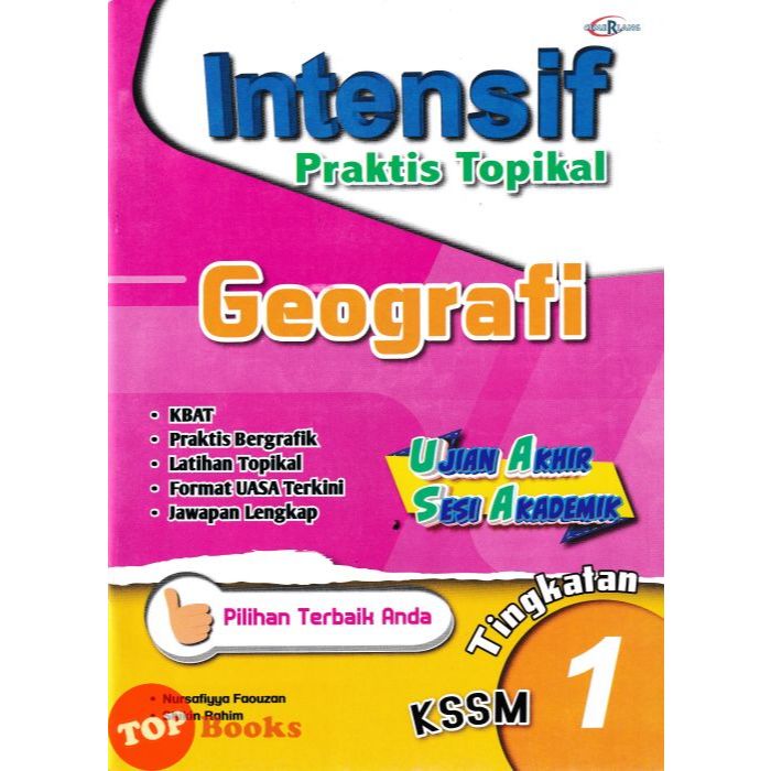 [topbooks Cemerlang] Intensif Praktis Topikal Uasa Geografi Tingkatan 1