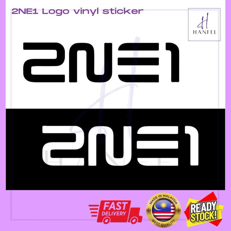 2NE1 Logo design vinyl sticker ( Die-cut) | Shopee Malaysia