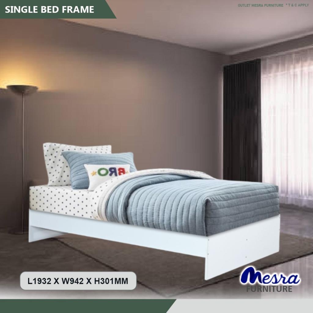 Mesra: Classic Wooden single Bed frame with drawers / Pull Out Bed ...