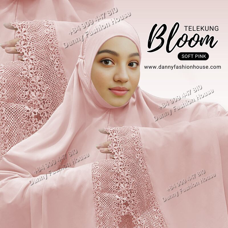 DANNY TELEKUNG BLOOM 🌸 DESIGN BARU TELEKUNG PREMIUM | Shopee Malaysia