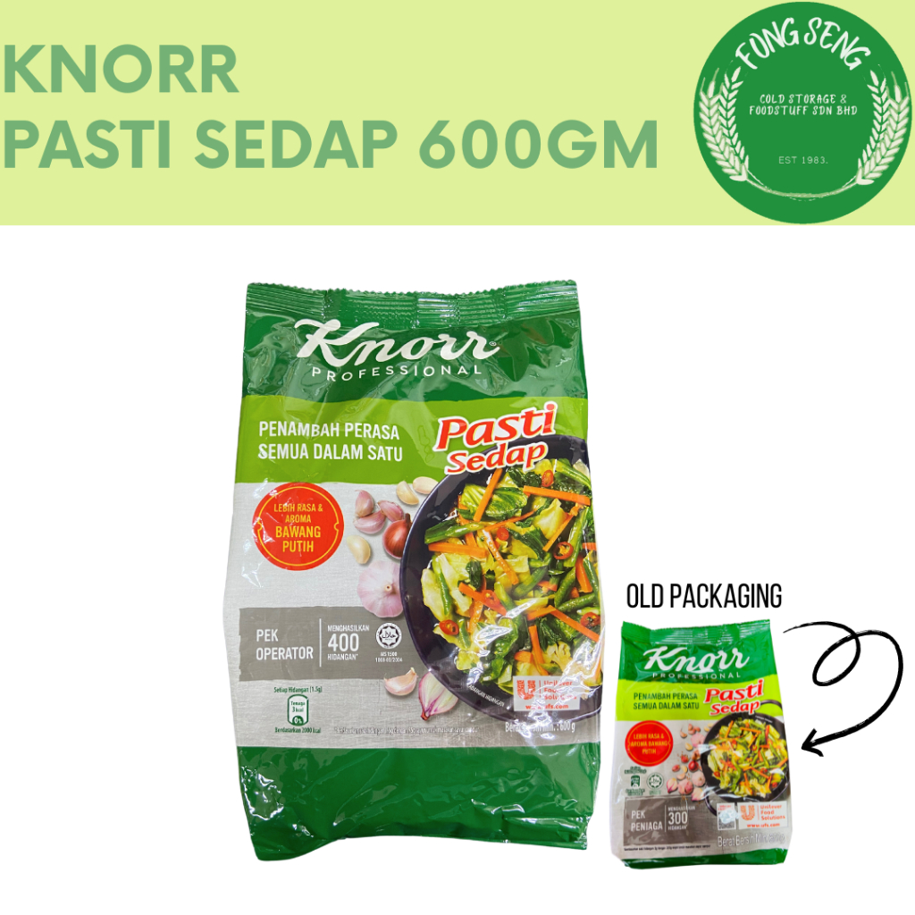KNORR PASTI SEDAP SEASONING 600gm | Shopee Malaysia