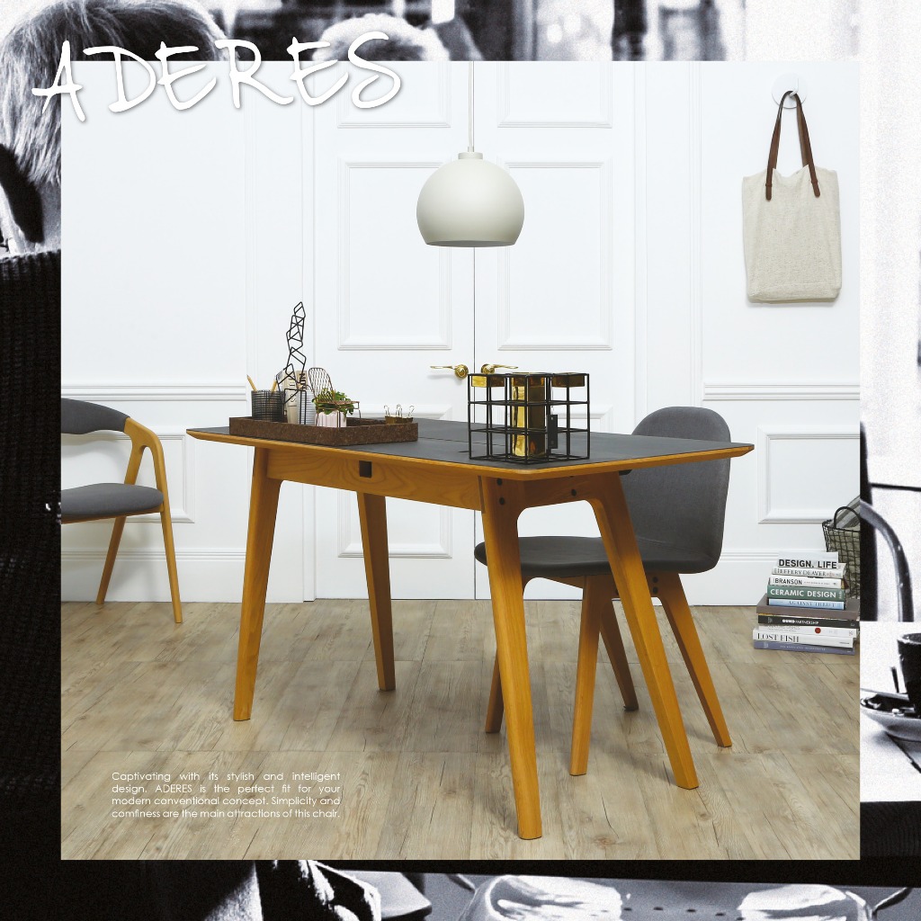 hinlim.com - ADERES Dining Chair / Kerusi Makan / Dining Room Furniture ...