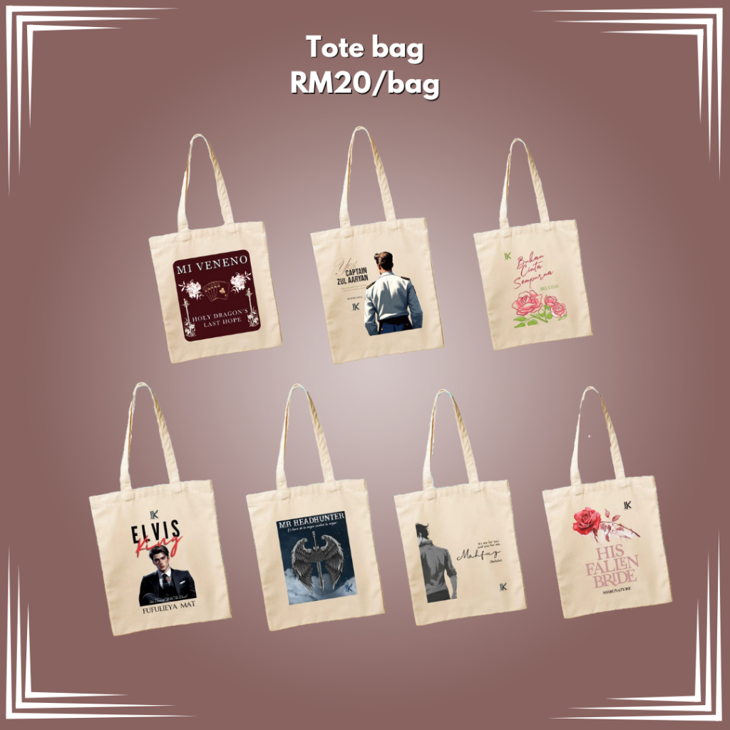 🔥TOTE BAG 🔥PRE ORDER🔥HUDANAJWA 🔥ARIASEVA🔥FIFILIEYAMAT 🔥WNFHANNA ZUL ...