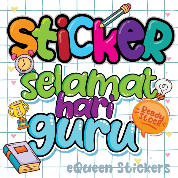 STICKER HARI GURU - READY STOCK! | Shopee Malaysia