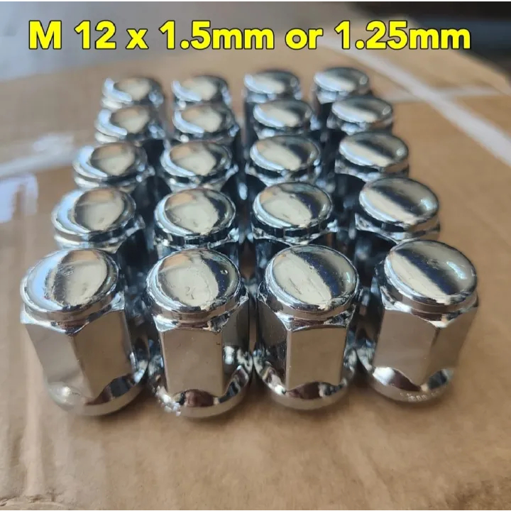 Wheel Lug Nut Wheel Tyre Nut 19Mm M12X 1.5 /M12 X 1.25 Racing Nut Rim ...