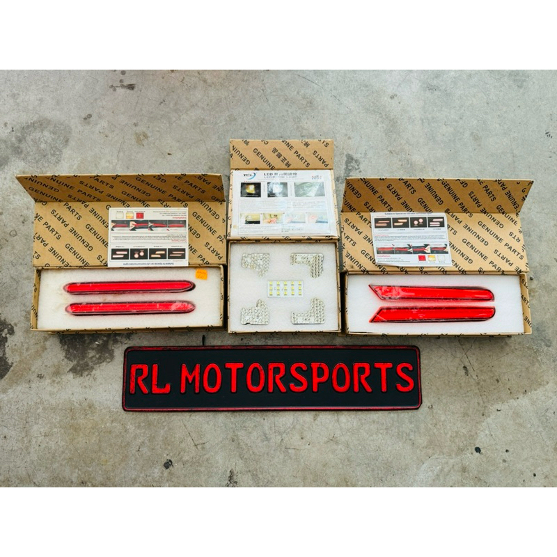 Honda odyssey RB1 RB2 RB3 rear bumper led reflector lamp room fog light ...