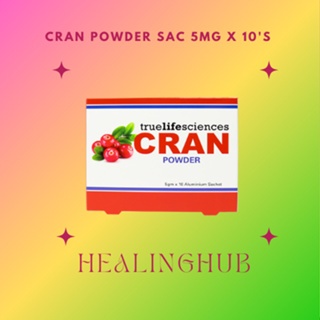TRUELIFESCIENCES CRAN POWDER SAC 5MG X 10'S | Shopee Malaysia