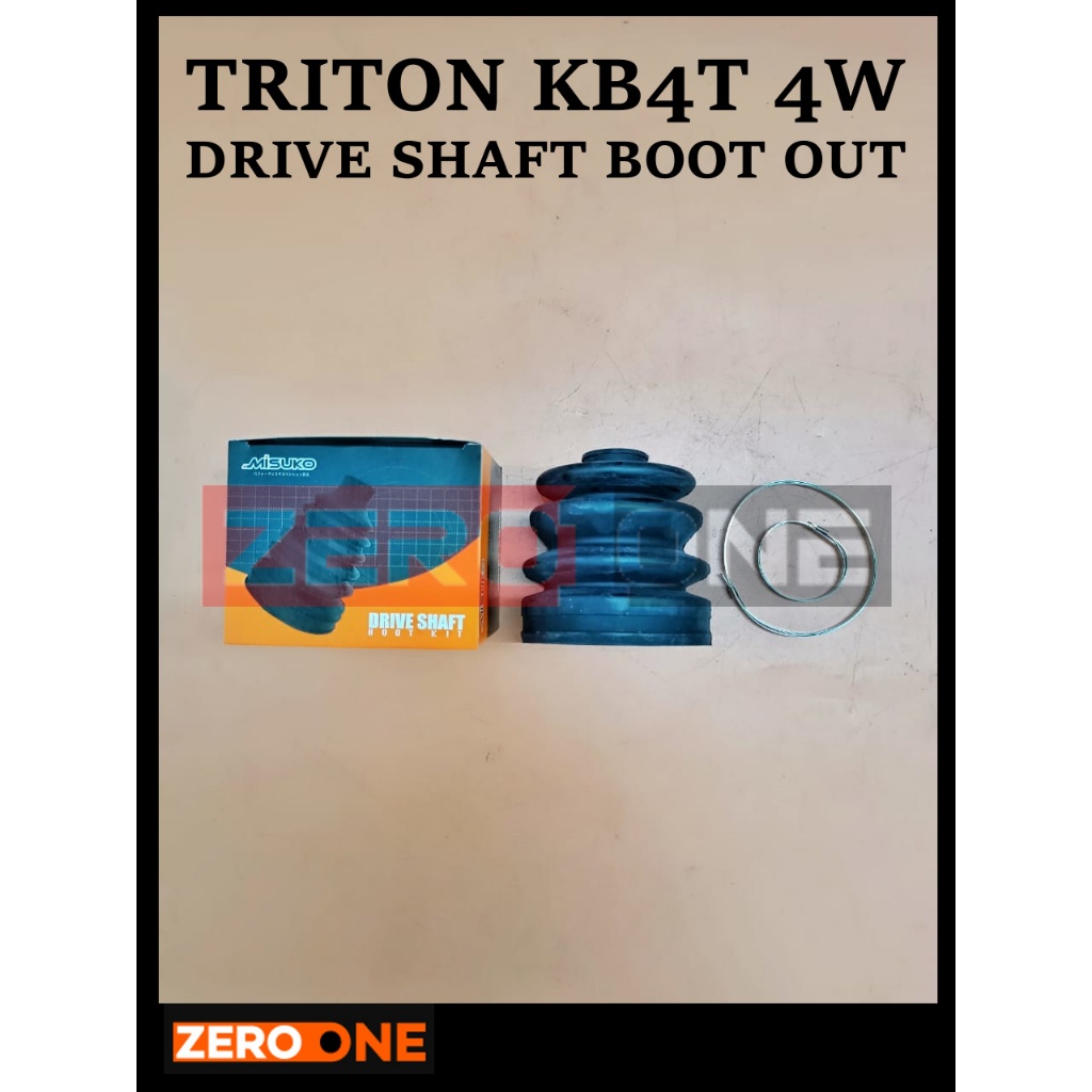 MITSUBISHI MOTORS TRITON KB4T 4W DRIVE SHAFT BOOT OUT MB-297389 ...